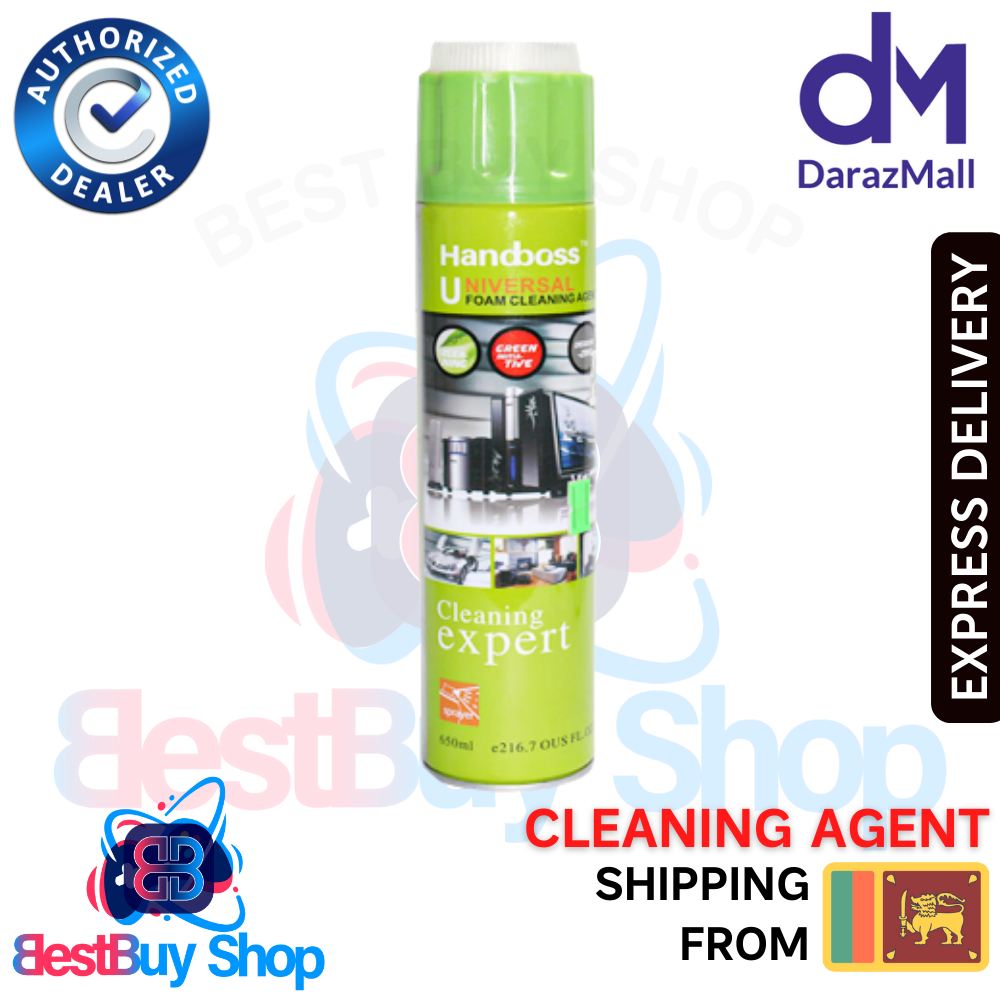 Handboss Universal Foam Cleaning Agent (650ml) | Daraz.lk