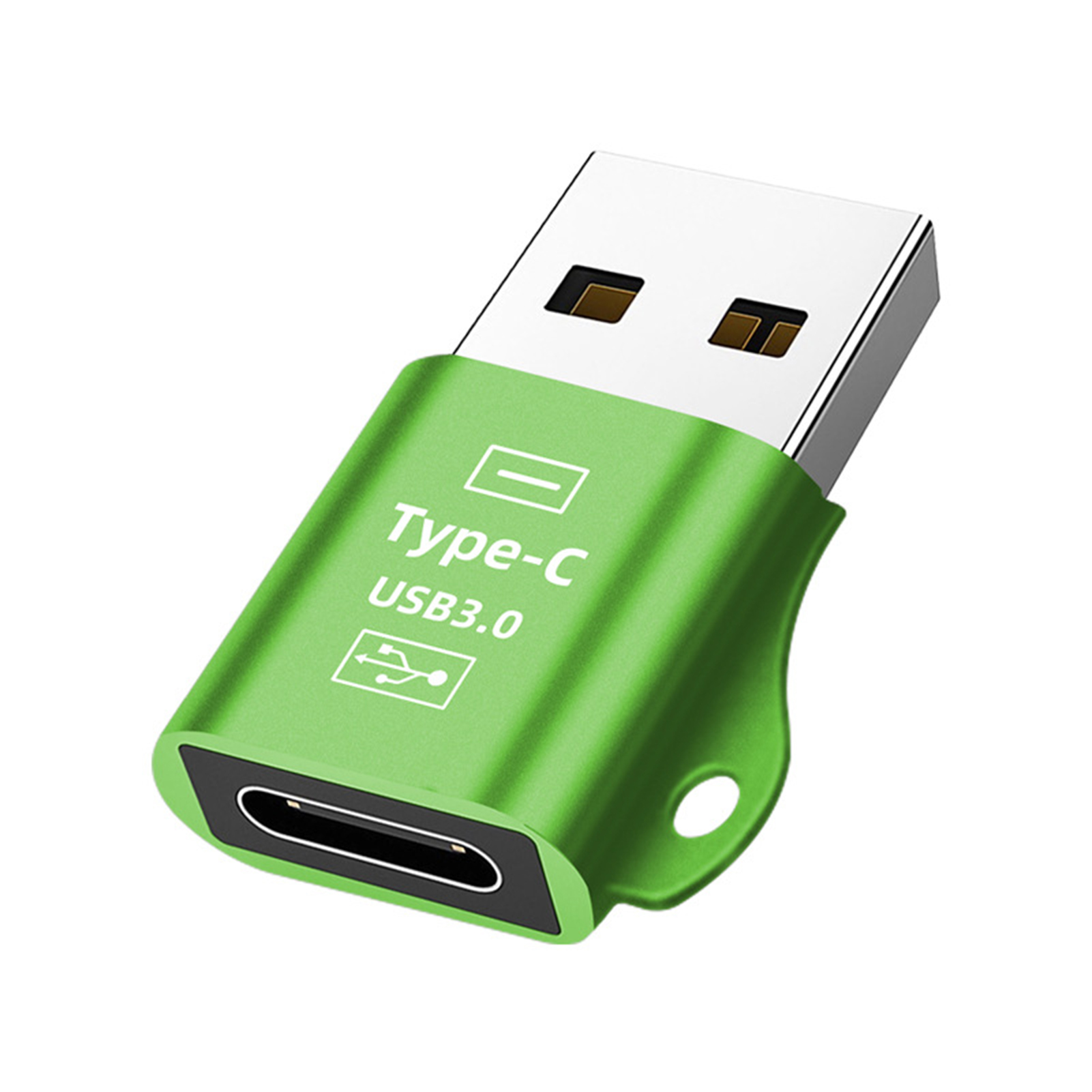 Type-C Converter Portable USB 3.0 to Type-C Female Port Adapter ...