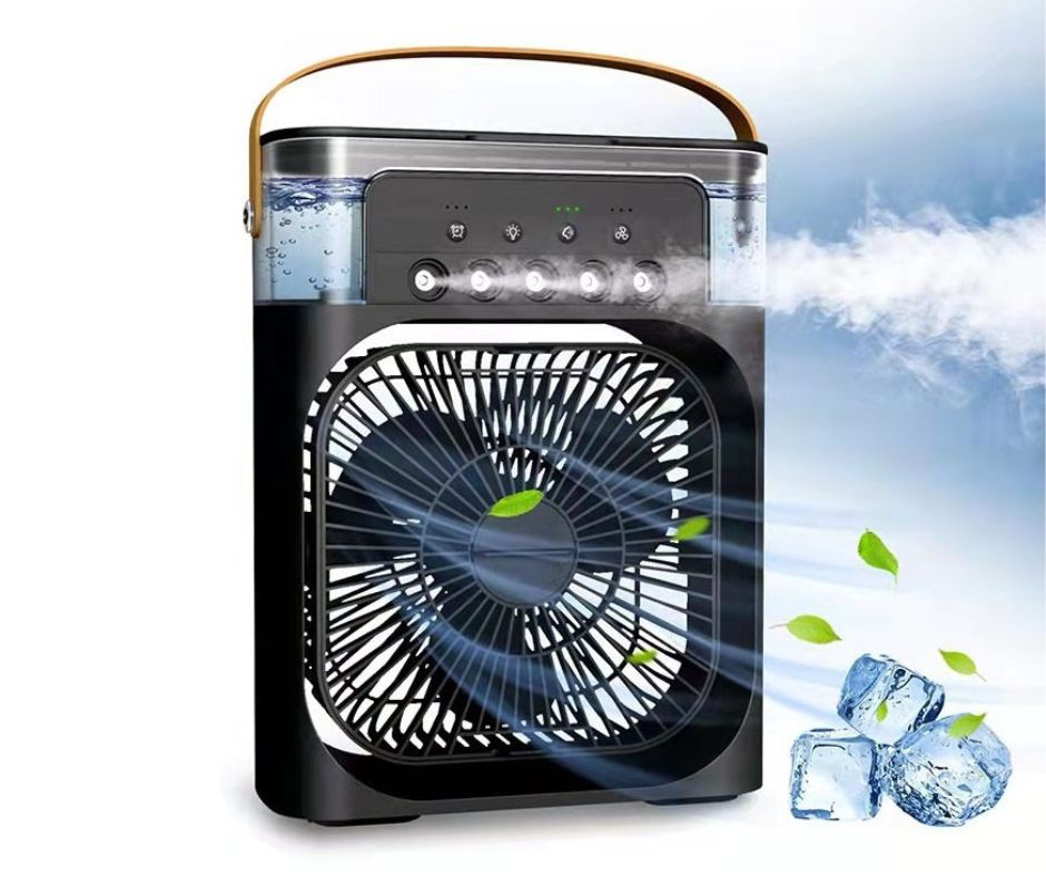 USB Portable Air Conditioner Fan 6 Inch Mini Personal Cooling Fan with ...
