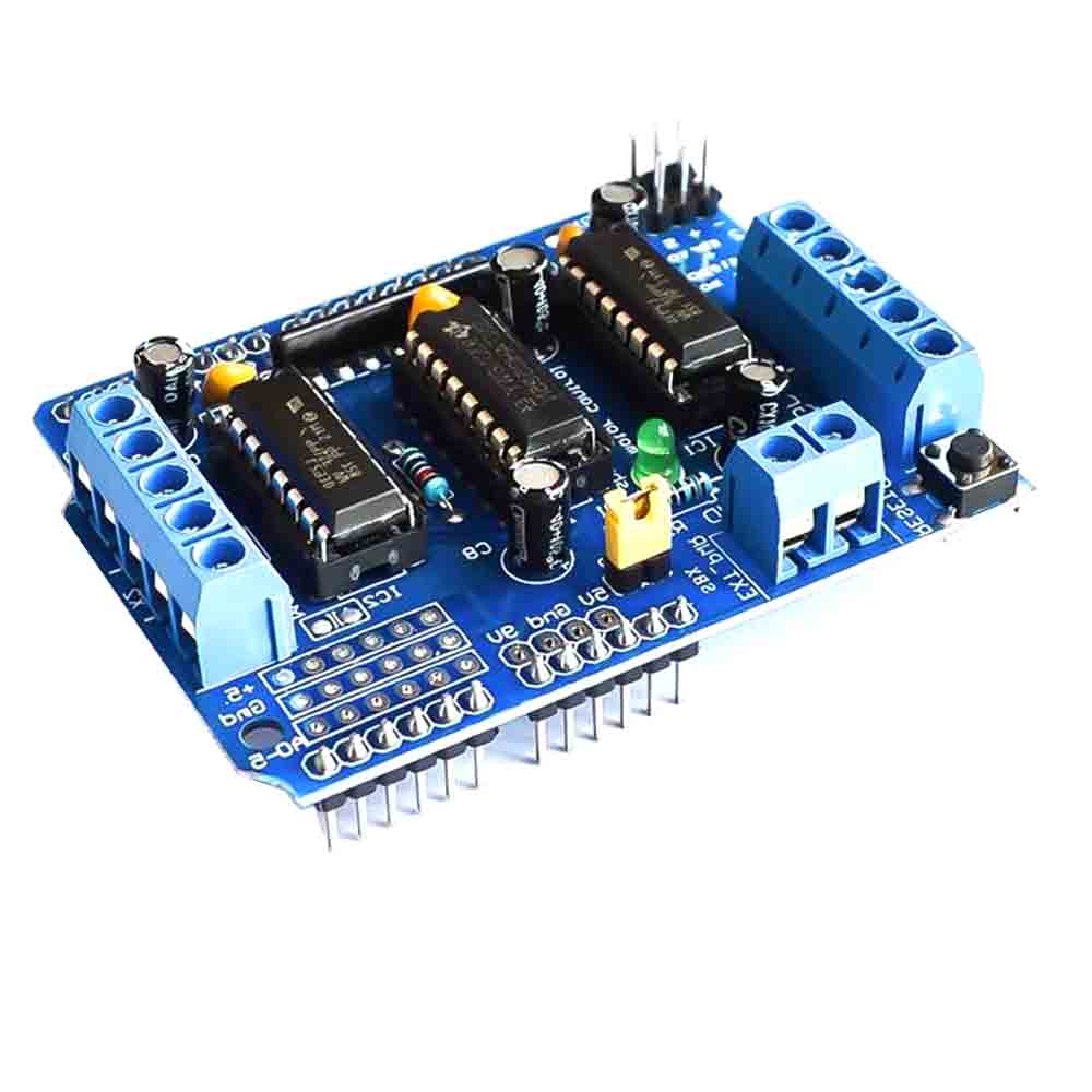 L293D Motor Drive Shield dual for arduino Duemilanove, Motor drive ...