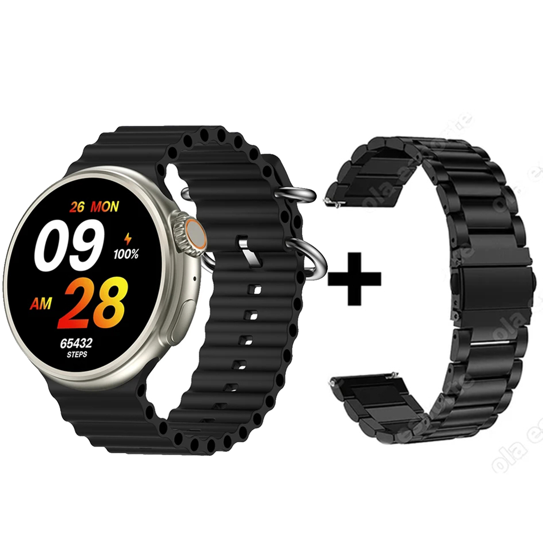 New Smartwatch Ultra Series 9 Bluetooth Call Wireless Charging Heart ...
