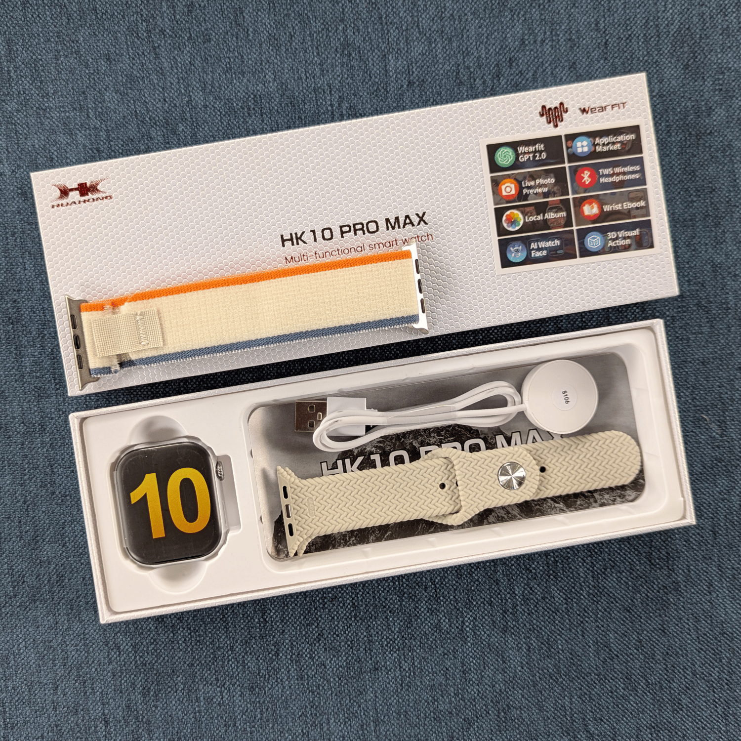 HK10 Pro Max Gen6 Series 10 AMOLED Smartwatch Upgrade from HK10 Pro ...