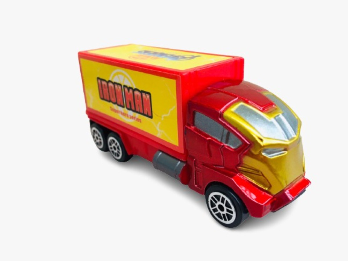 Avengers Super Hero Model Truck - Union Legends 6 Wheel Toy Mini Truck ...