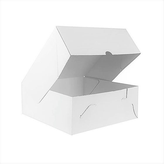Cake Box 12x12x4 white 25pcs 12 inch cake box | Daraz.lk