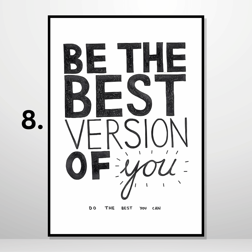 A3/A4 Size Framed Motivational Quotes inspiring quotes for girls boys ...