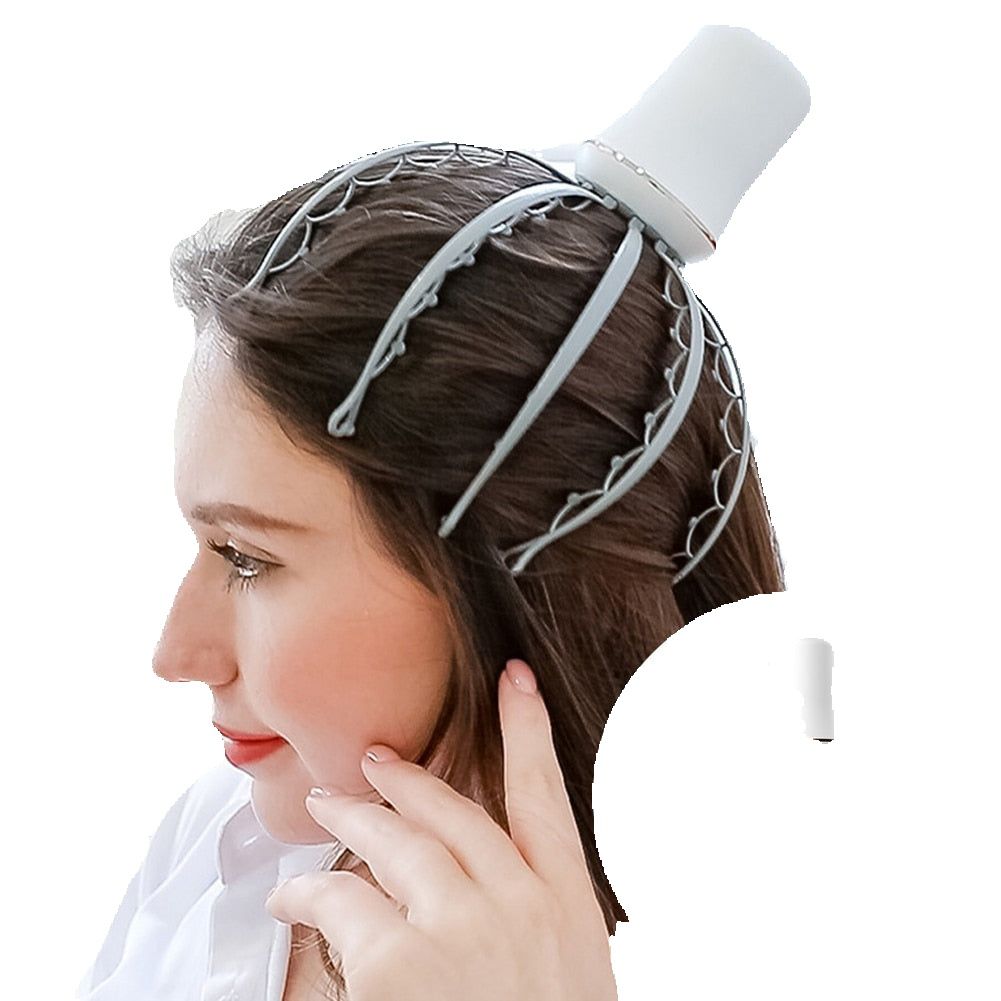 Head Acupoint Massager Electric Soul Extractor Rechargeable Battery ...