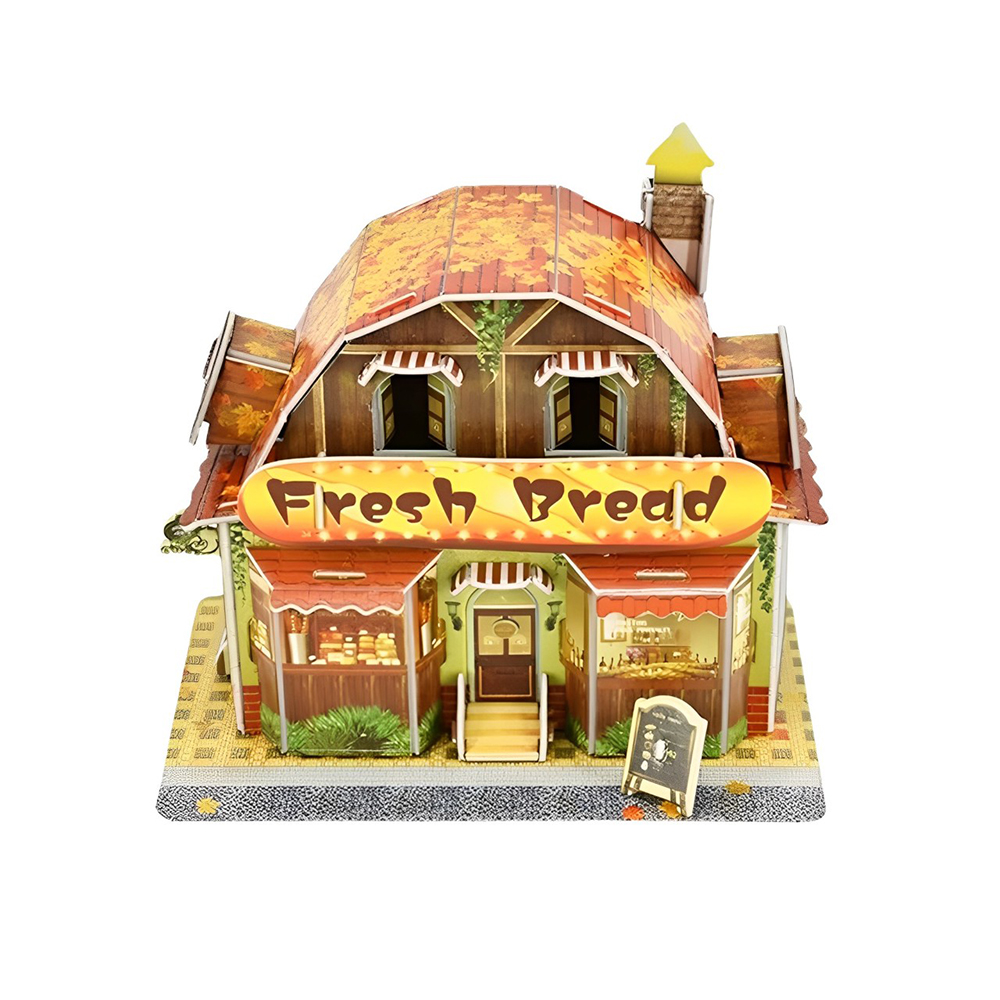 3D Puzzle House For Kids Leaning Children Hand Made Jigsaw Puzzles ...