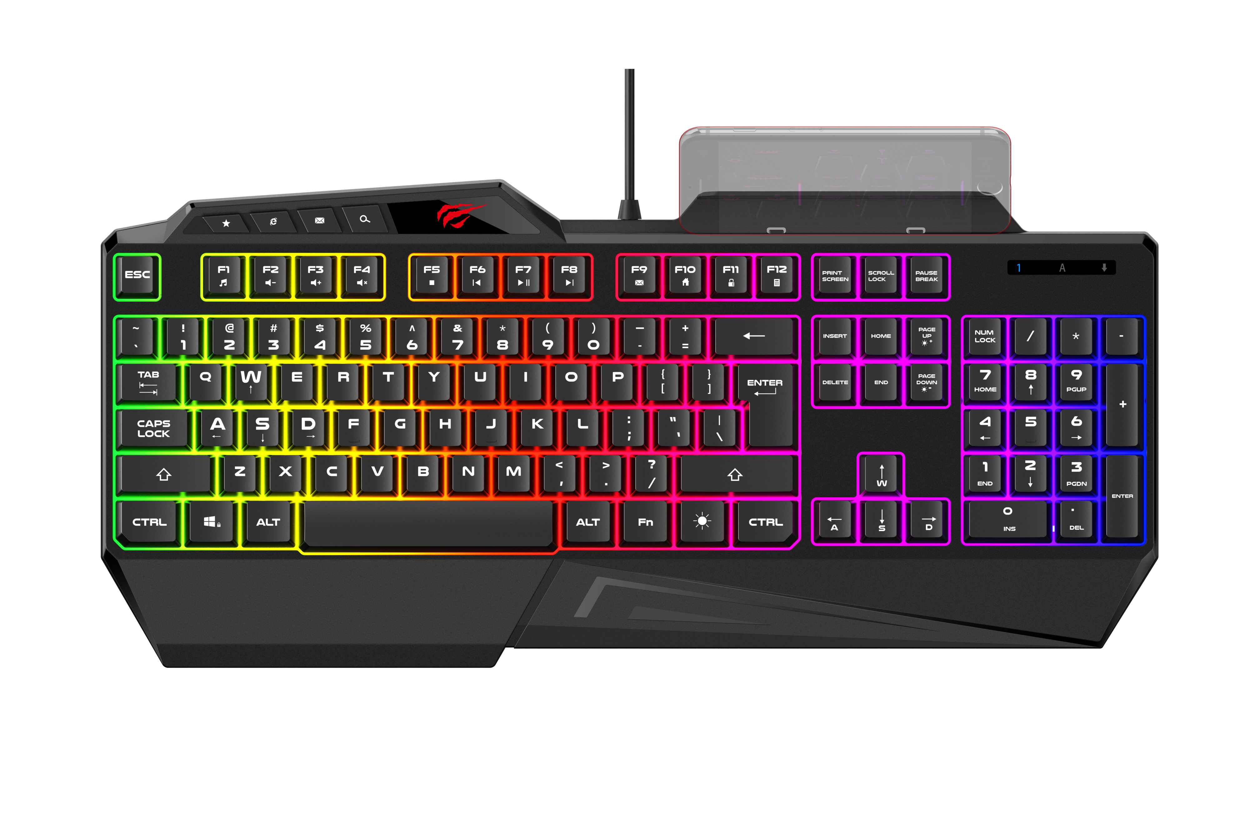 HAVIT KB488L Gaming keyboard (English Layout) | Daraz.lk