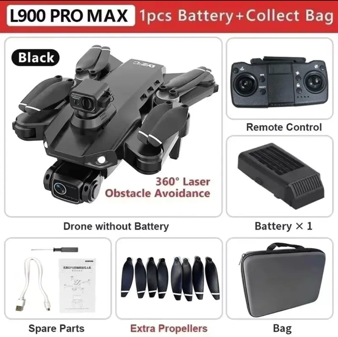 New L900/L600 Pro MAX GPS Drone Profesional 4K HD Camera 5G WIFI FPV ...