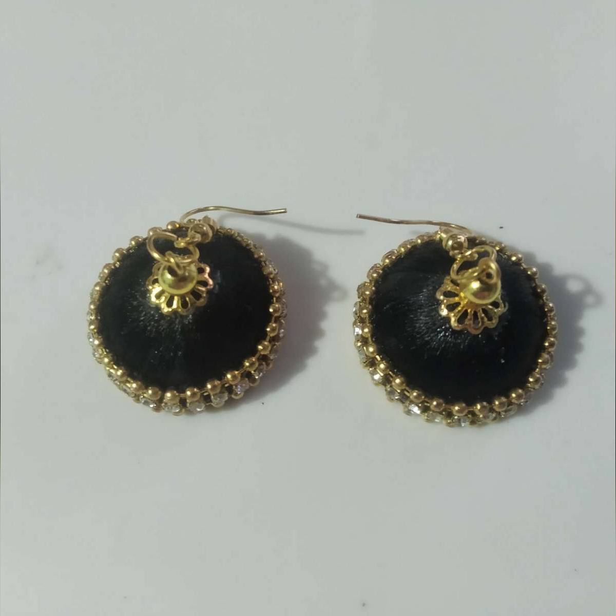 Silk thread jhumka earing | Daraz.lk