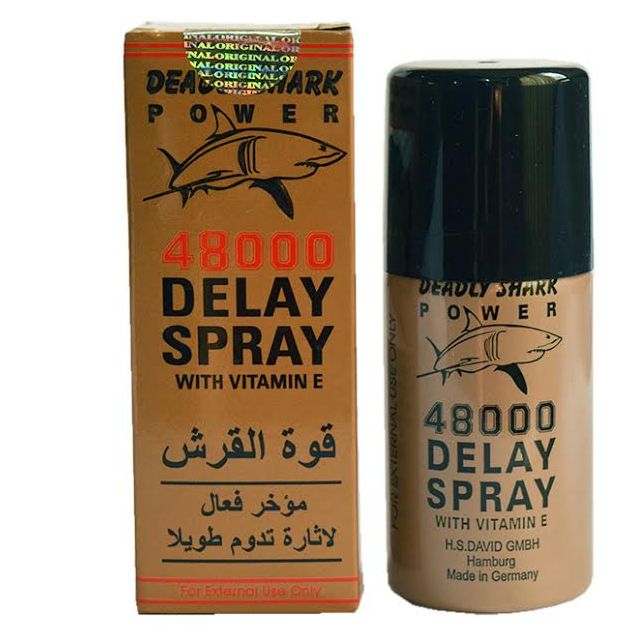 Made In Germany Increase Shark Power 48000 Delay Timing Spray for Men ...