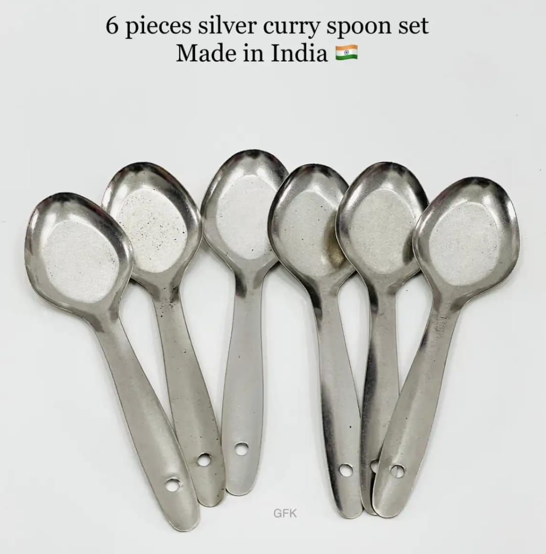 Buy Stainless Steel Curry Spoon Multipurpose Utensil for Home, H