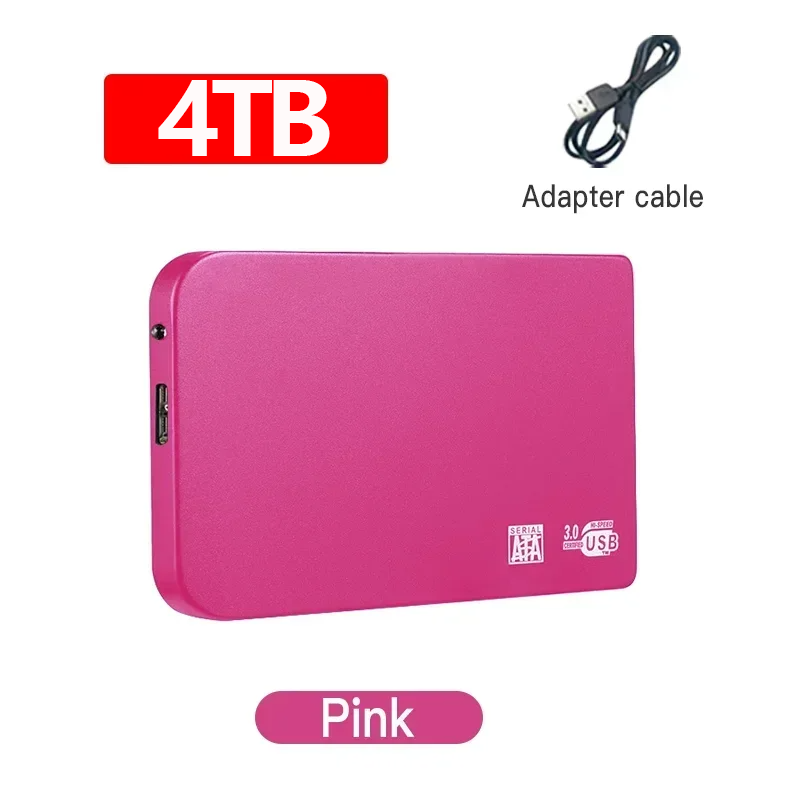 SB 3.0 2TB High Speed External SSD 1TB Portable HDD Capacity Hard Drive ...