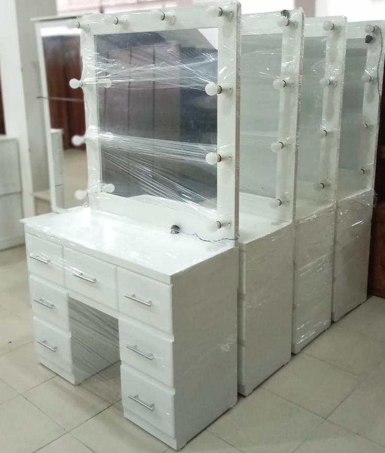 Dressing Table With light White | Daraz.lk