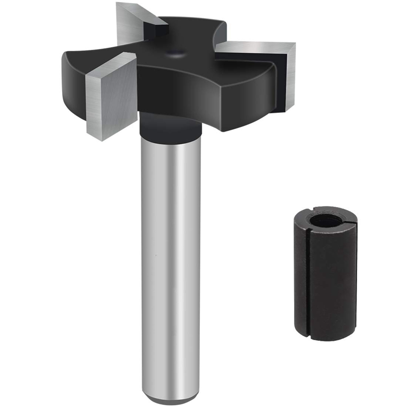 CNC Spboard Surfacing Router Bits, 1/4 Inch Shank 1 Inch Cutting ...