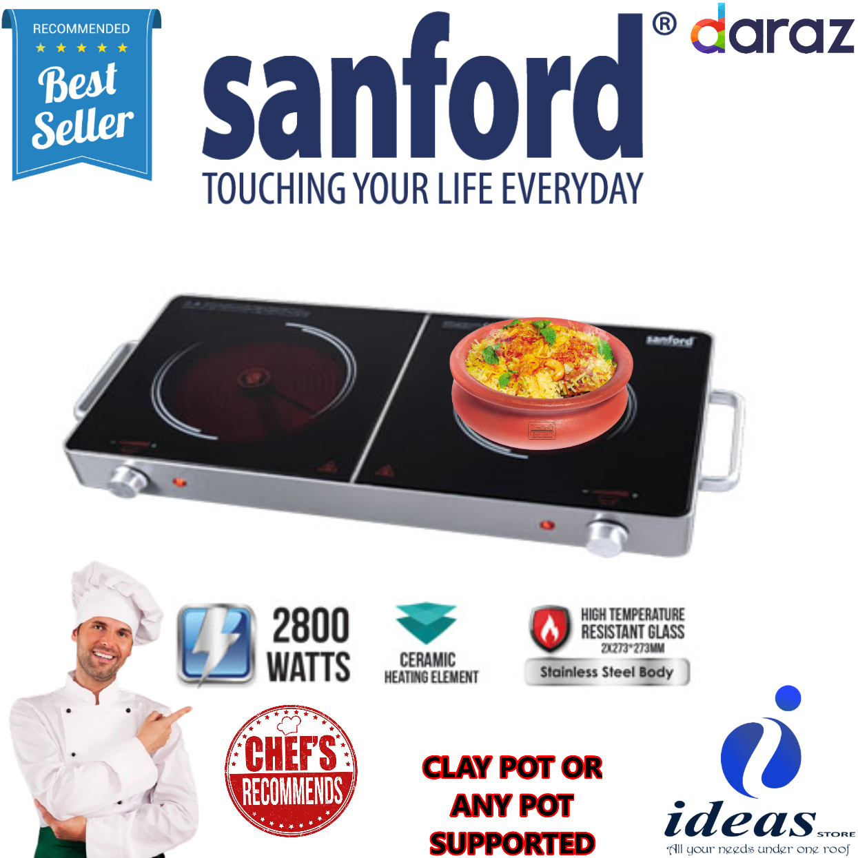 Sanford Infrared Cooker | Daraz.lk
