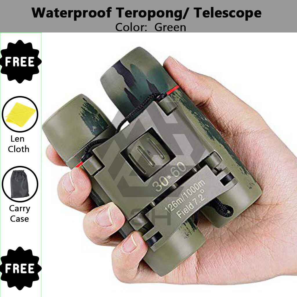 30X60 3H Fitness Portable TEROPONG Mini Binocular Day Night Vision ...