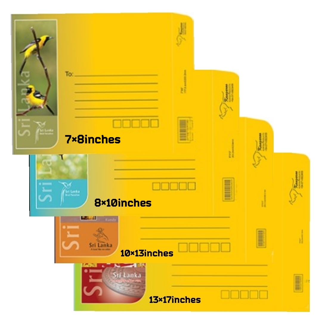 5pcs Bubble Envelopes Sizes 7X8/8x10/10x13/13x17inches Sri Lanka's No1 ...