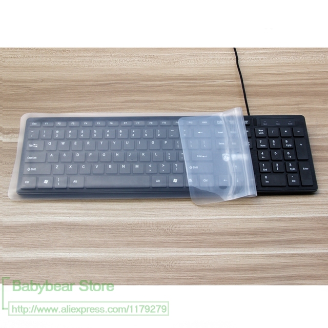 Keyboard Cover Silicone Computer Key Board Film Universal Keyboard Skin ...