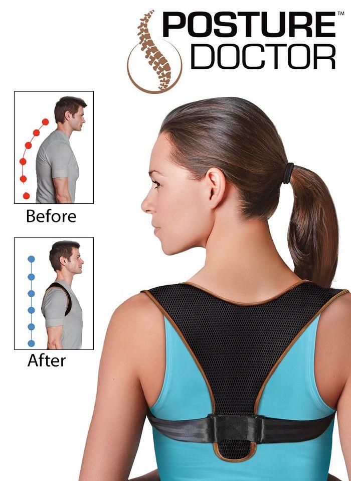 Posture Doctor Belt Adjustable Posture Corrector Back Brace For Back ...