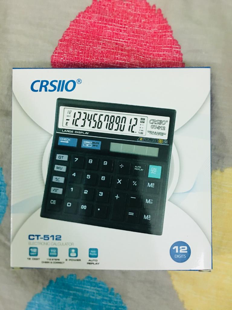 CT - 512 12 DIGIT CALCULATOR | Daraz.lk