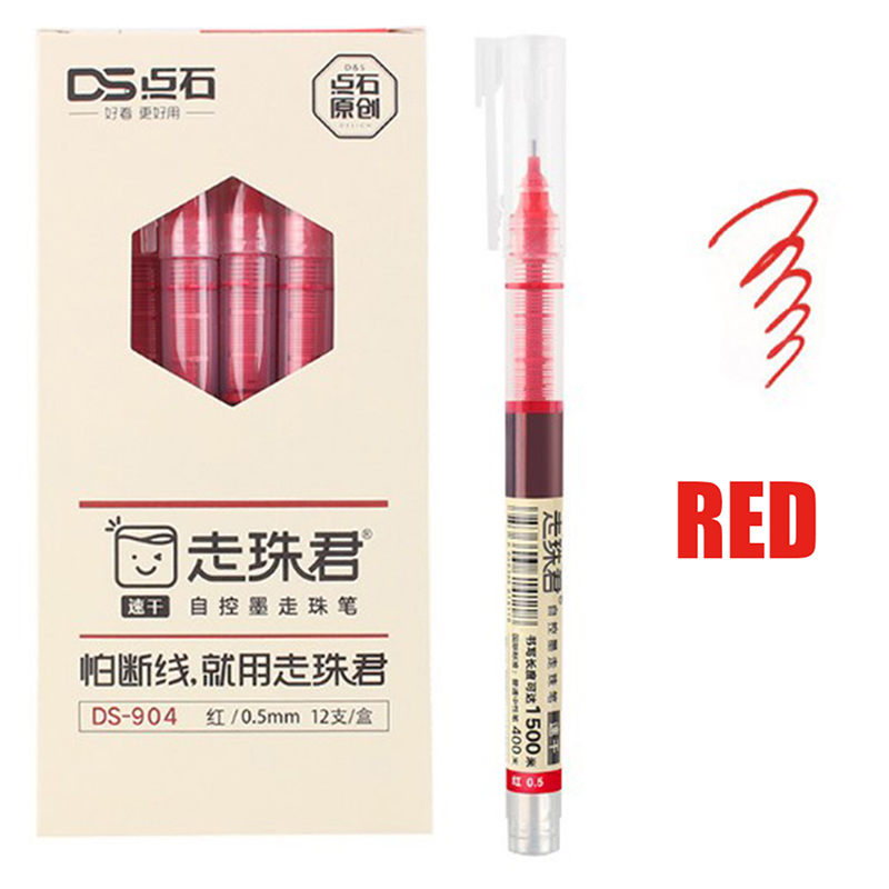 Quick-Drying Ink 0.5 mm Extra Fine Point Pens Liquid Ink Pen Rollerball ...