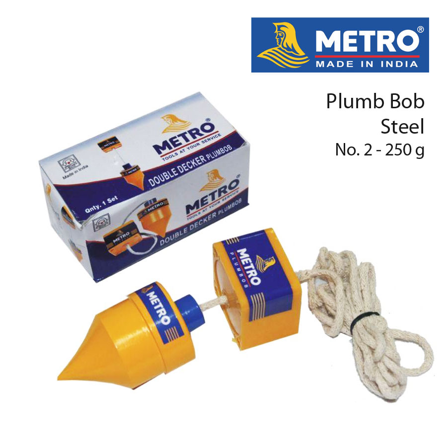 Plumb Bob - Steel - No. 2 - 250 g - METRO | Daraz.lk