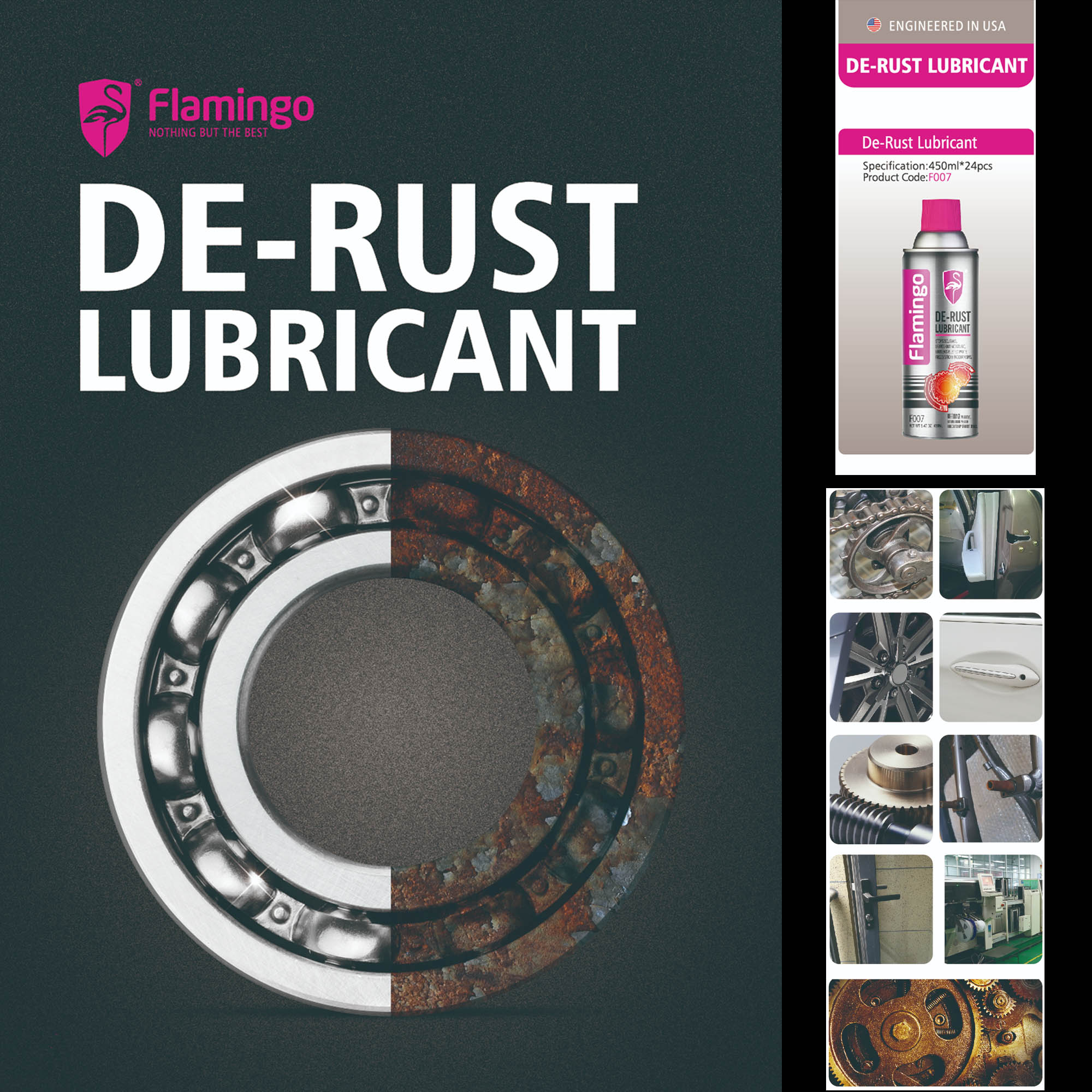 Flamingo De-Rust Lubricant F007 | Daraz.lk