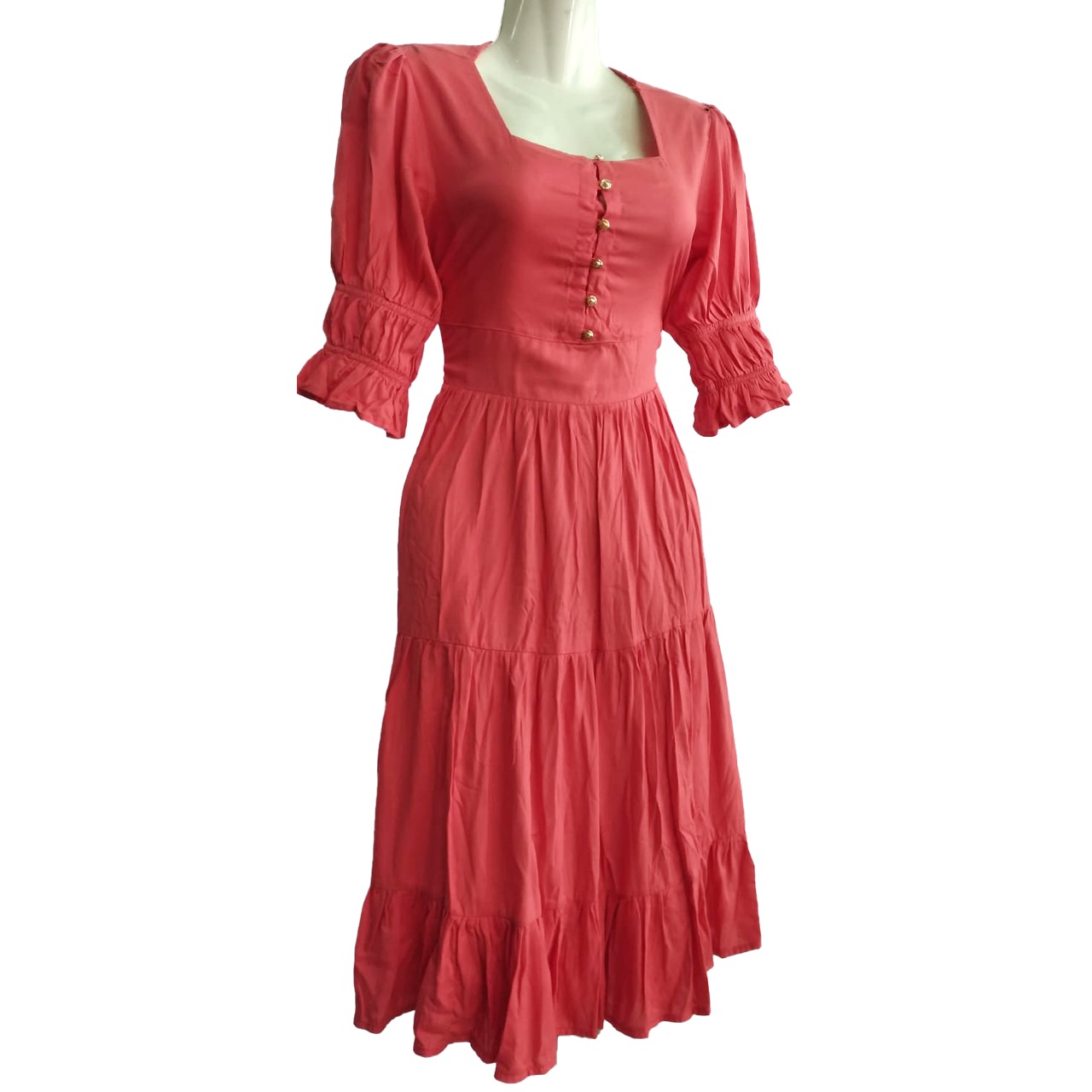 Women's Ladies Plain Frocks | Daraz.lk