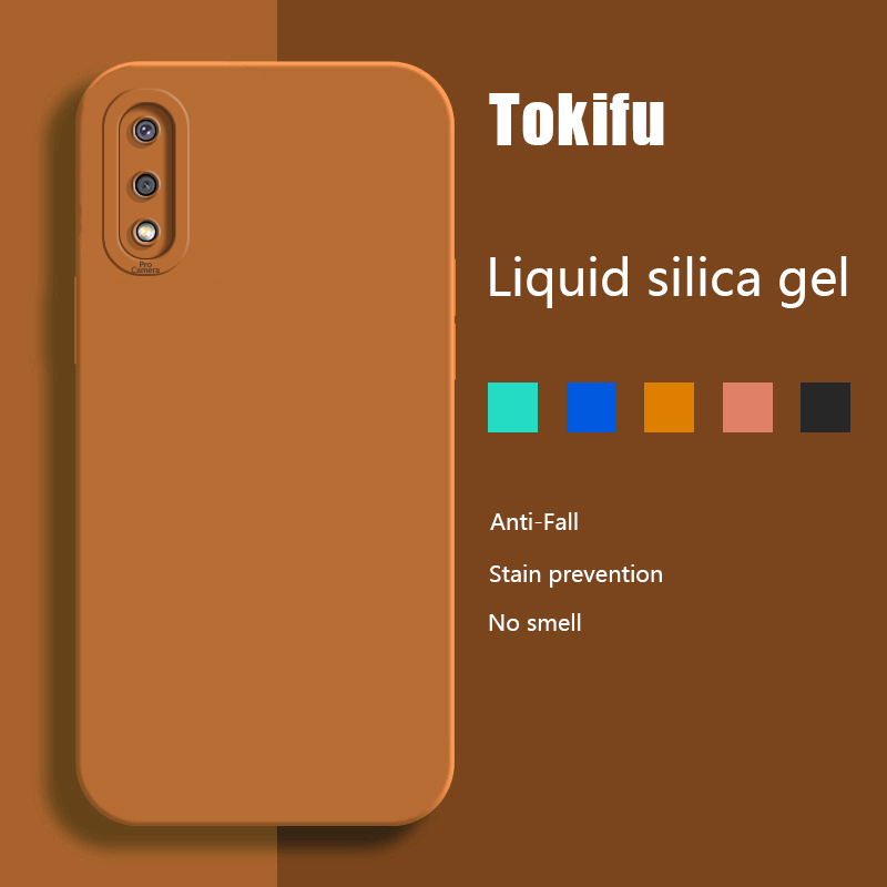 Tokifu For Samsung Galaxy M02 Casing The New Liquid Silicone Phone Case ...