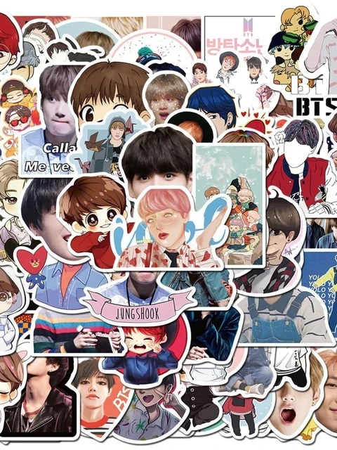 20/40/60pcs BTS Stickers KPOP Music Korean Boys Band Stickers for ...
