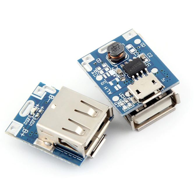 USB 5V 1A Mobile Power Bank 18650 Battery Charger PCB Power Step up ...