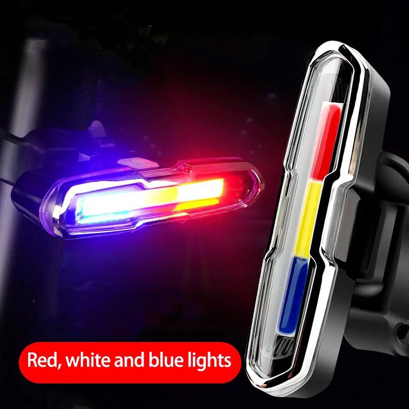 VIP Light Bicycle Rechargeable Multi Colours Light For Bicycle USB ...