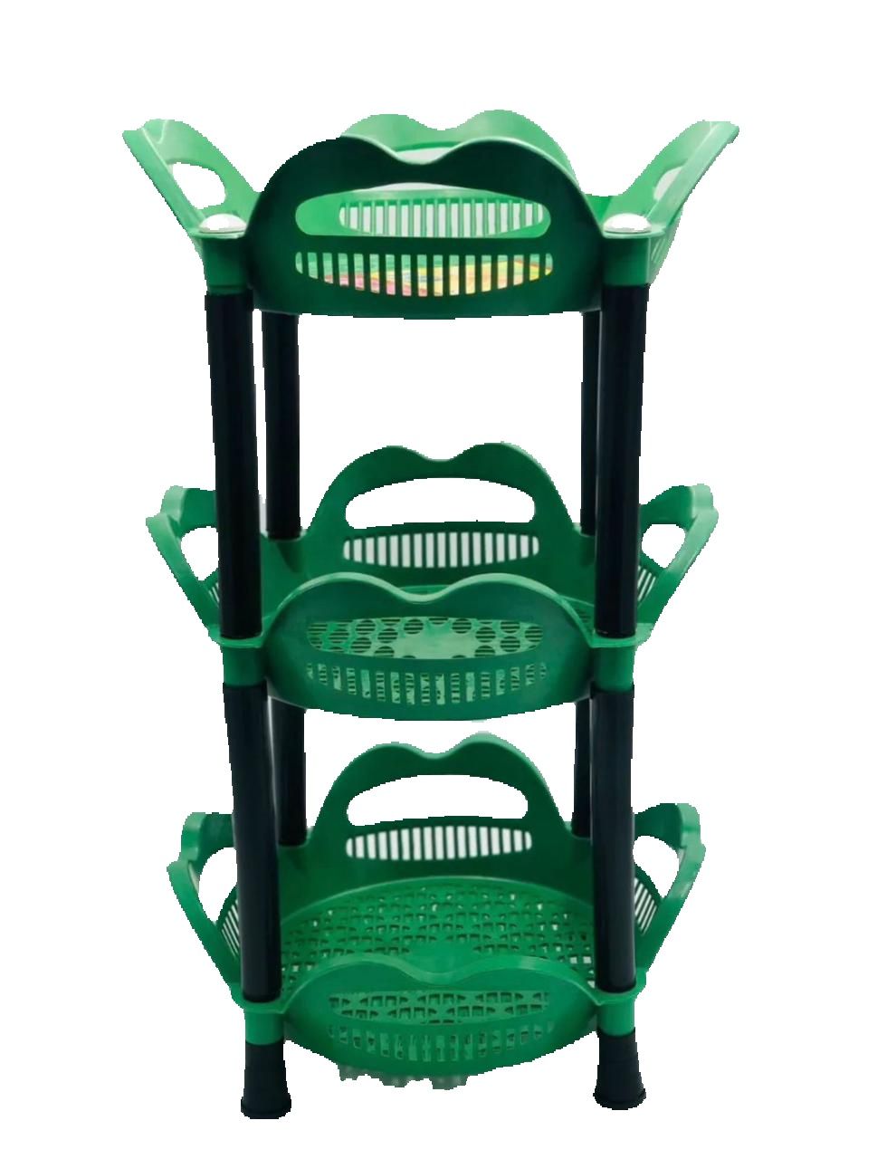 Plastic Rack 3 Layer / Vegetable Rack / Kitchen rack/ food Rack | Daraz.lk