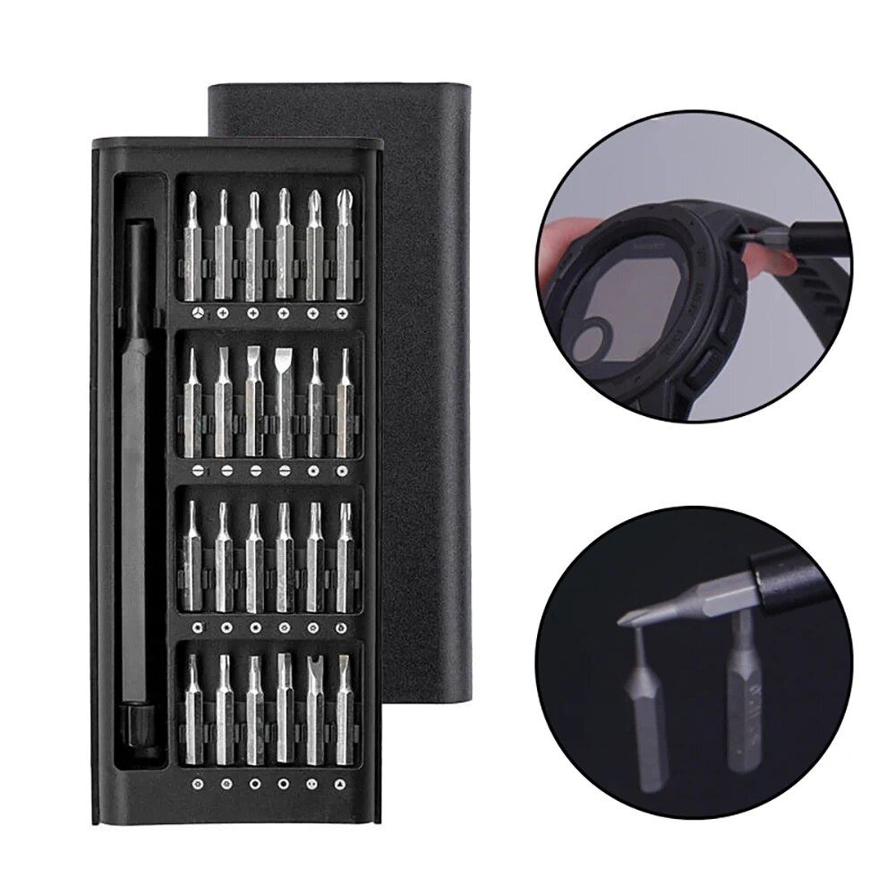 【ZIME】Precision Screwdriver Set Magnetic Screw Driver Kit Bits Repair ...