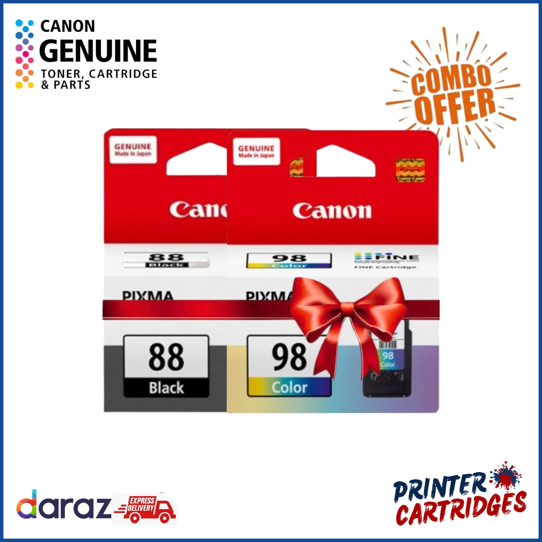 Canon PG-88 Black / CL-98 Color Original ink | Daraz.lk