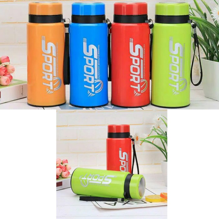 Sport Cup Glass Water Bottle Double Layer Creatuve Water Bottle 550ML | Daraz.lk