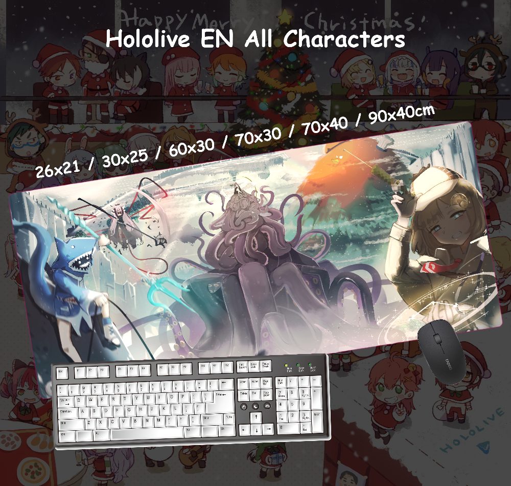 Hololive EN All Characters Gawr Gura Ninomae Ina'nis Mori Calliope ...