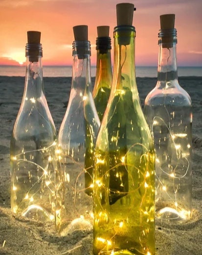 Buy Multicolor LED Decorative Bottle Lights with Cork & String L
