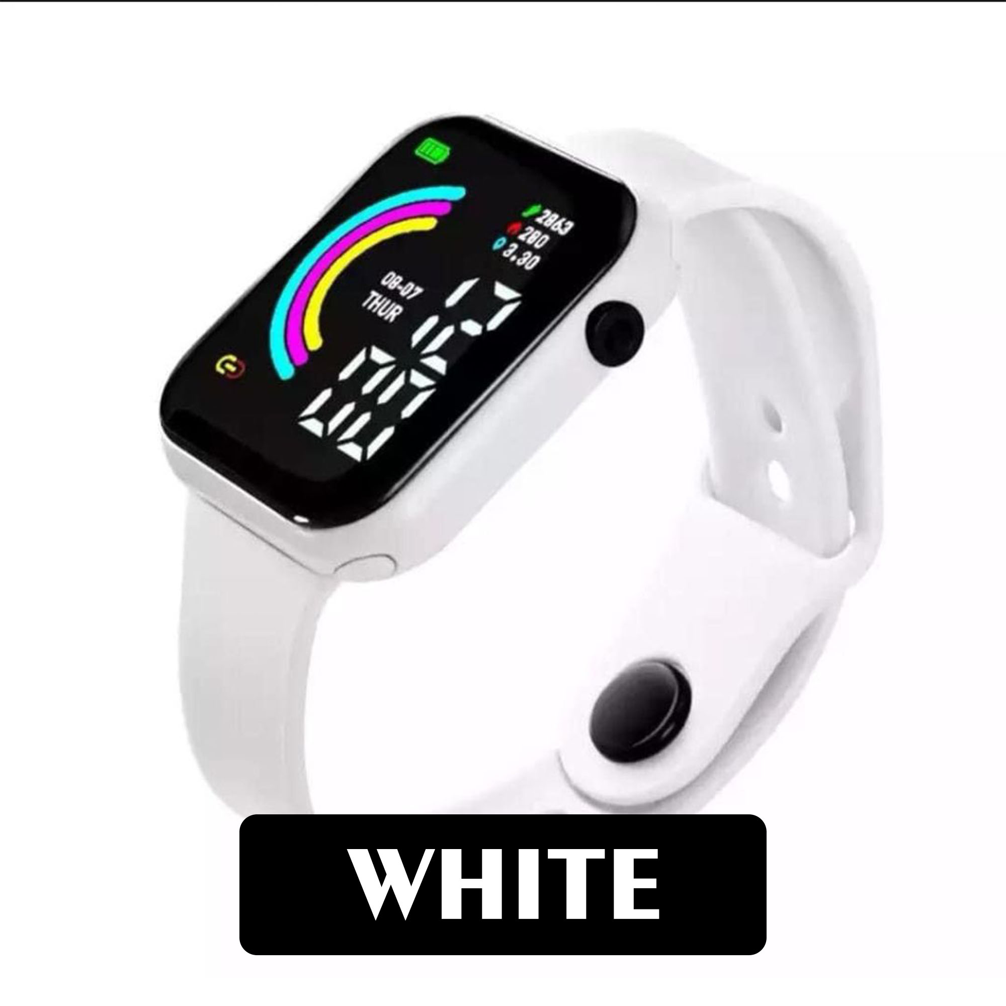LED Digital Fashionable Watch for Men Boys Gents Ladies smart watch ...