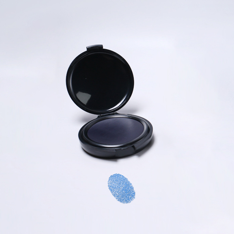 1PC Fingerprint Ink Pad Thumbprint Ink Pad For Notary Fingerprint Id ...