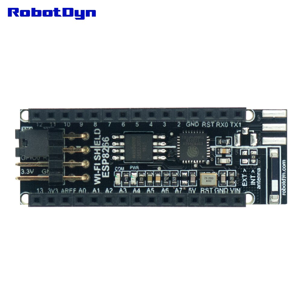 Robotdyn Nano V3 Wi Fi Shield Esp8266 32mbit 4mbyte Flash