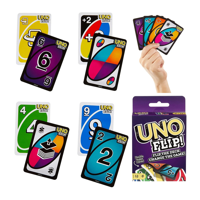 Uno Flip Double Sided Card Game | Daraz.lk