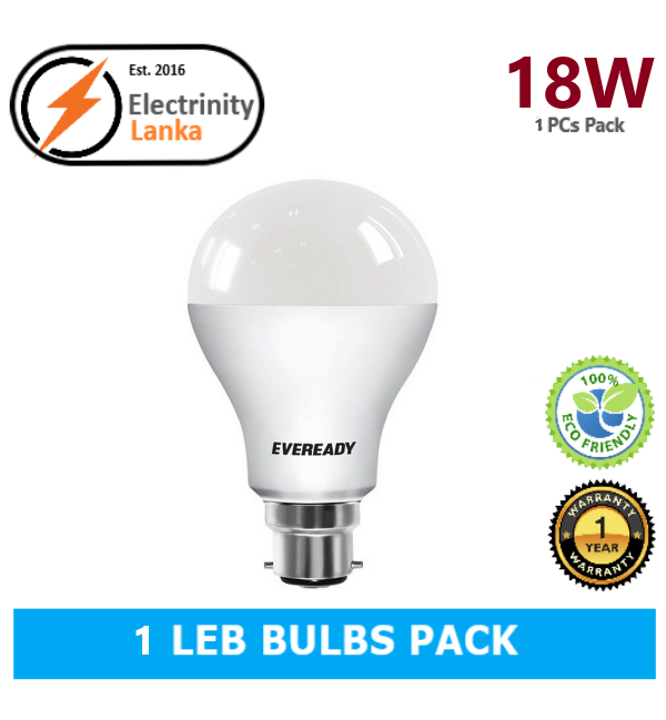 18W LED Bulb with 1 Year Warranty | Daraz.lk