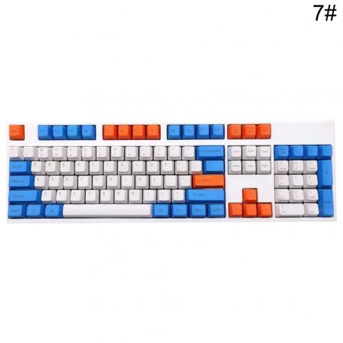 108Pcs/Set PBT Color Key Cap Keycaps Mechanical Keyboard | Daraz.lk
