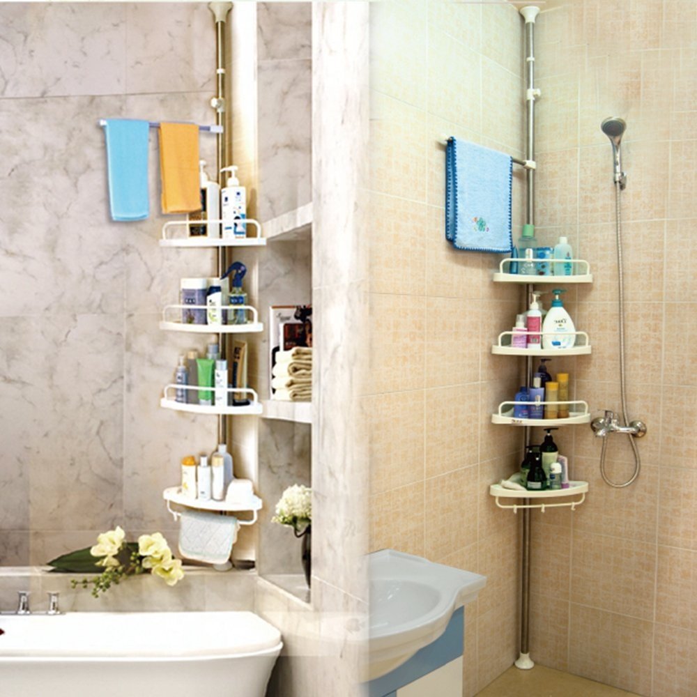 Bathroom Multi Corner Shelf Corner Stand | Daraz.lk
