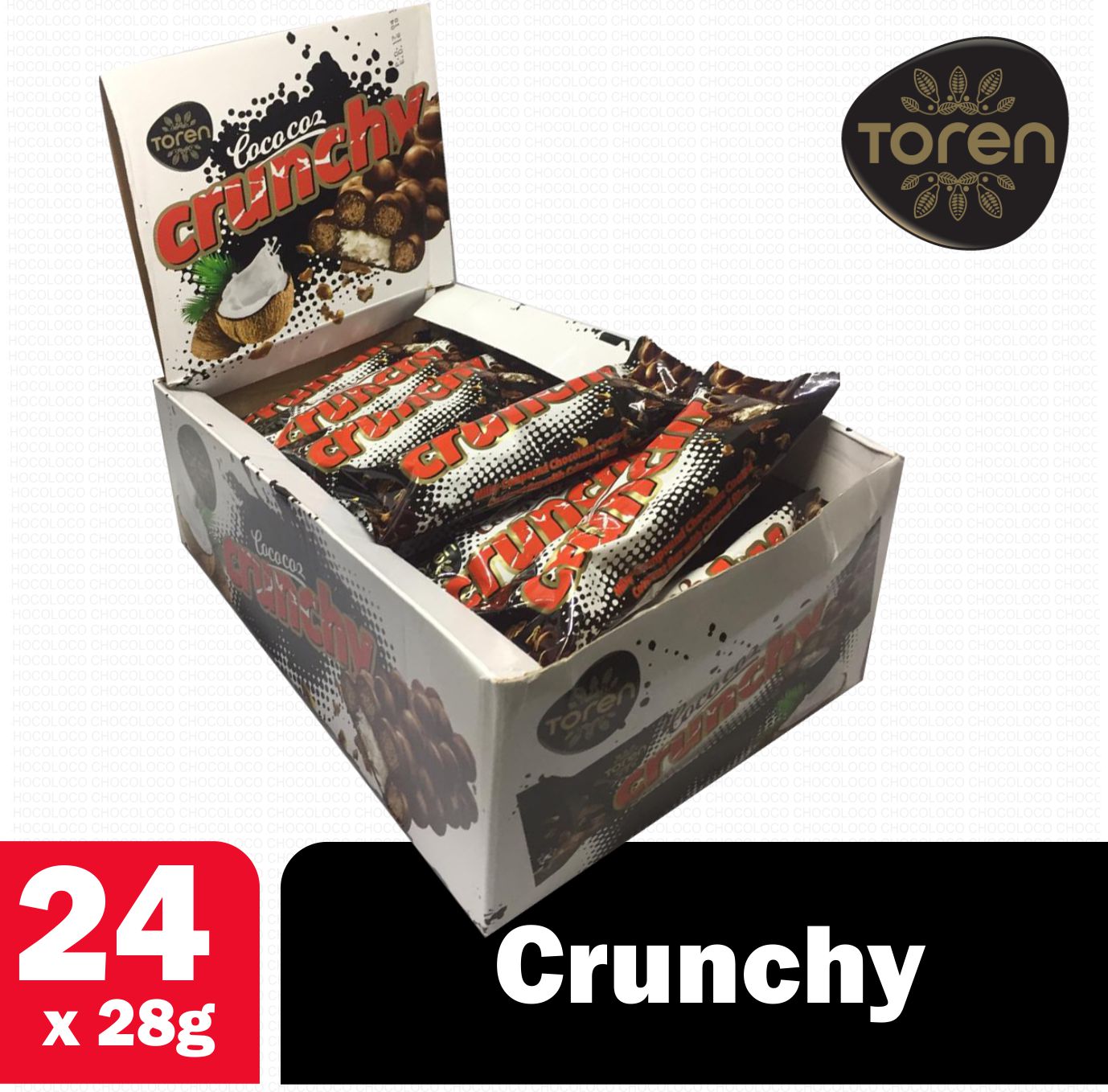 Toren Crunchy Chocolate 24 x 28g Box | Daraz.lk