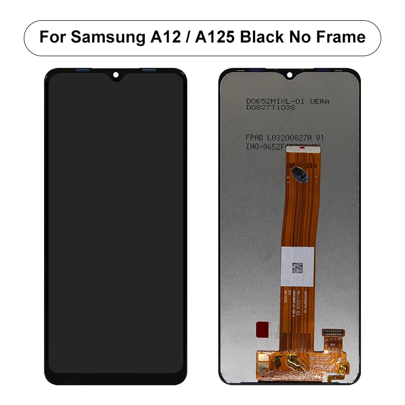 6 5 Oem For Samsung Galaxy A12 Display A125f A125 Lcd Touch Screen