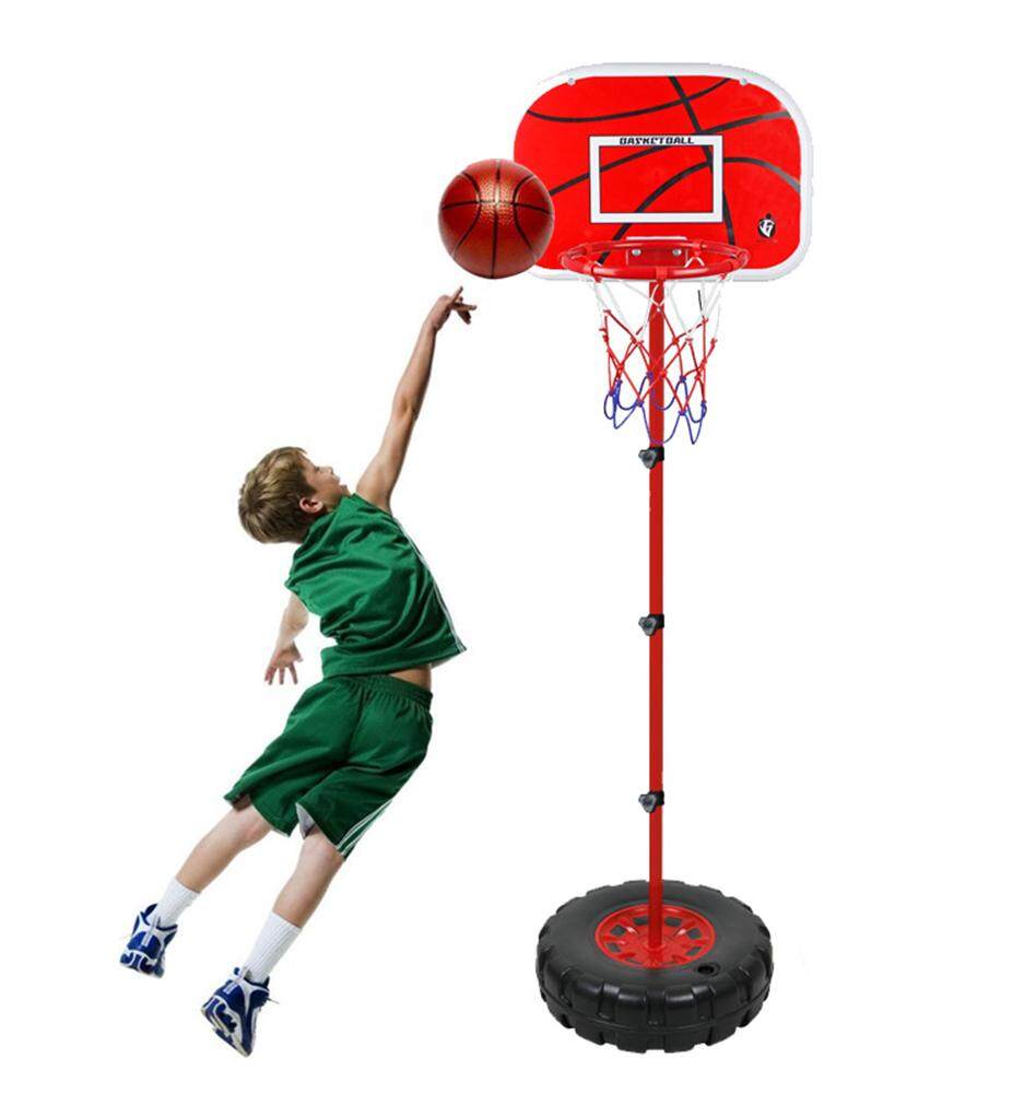 Adjustable Children's Basketball Stand Portable Basketball Set For ...