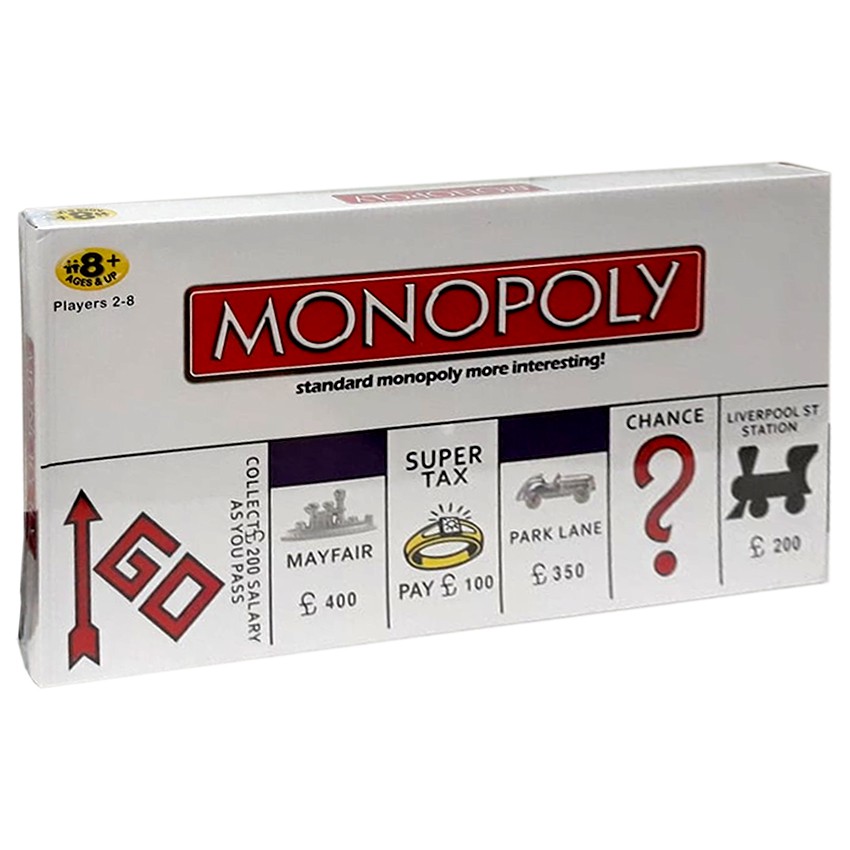Monopoly Standard Board Game White | Daraz.lk